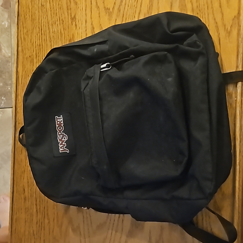 Jansport Superbreak Plus Black Backpack - Gem